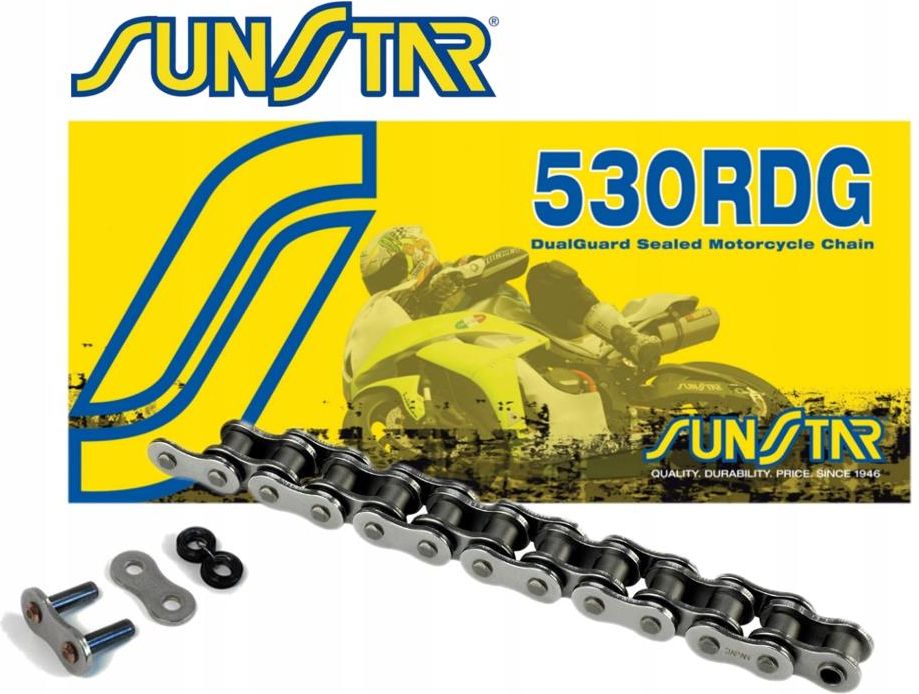 Części motocyklowe Sunstar Łańcuch 530 Rdg 118N Dg-Ring Zakuwka Ss530Rdg-118N - Opinie i ceny na ...