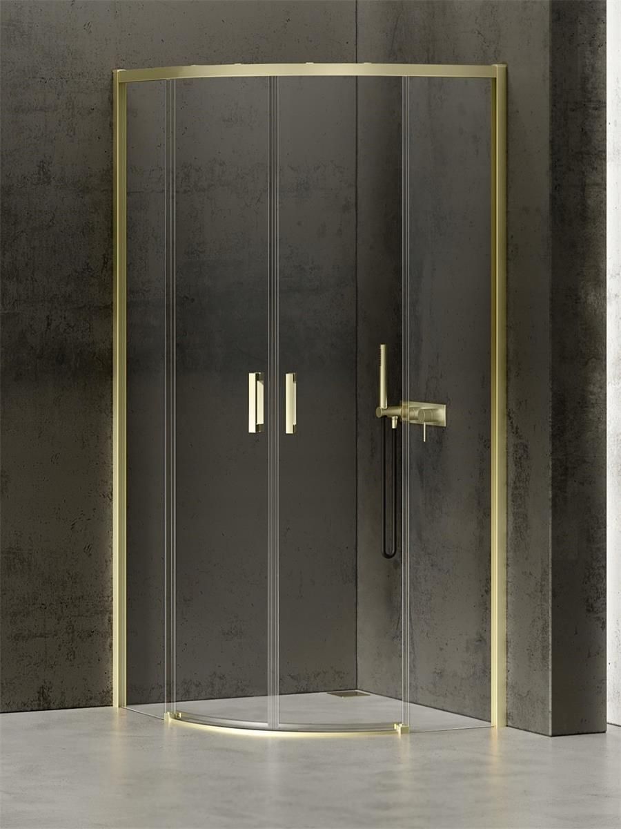 Kabina Prysznicowa New Trendy Prime Light Gold 90x90 K3559 Opinie I