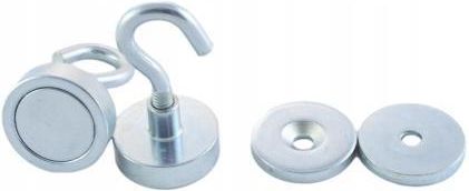 Top Magnesy Uchwyt Magnetyczny Z Podkładką I Haczykiem 20Mm - Opinie i ceny na Ceneo.pl