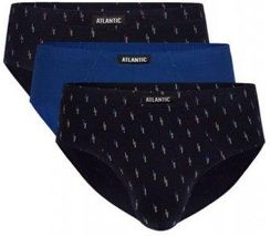 Atlantic 101/01 3-pak gra/nie/gra slipy męskie - Ceny i opinie - Ceneo.pl