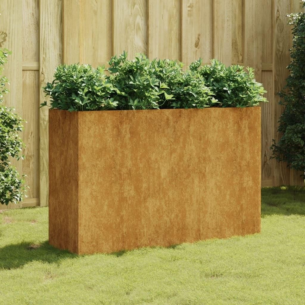 Vidaxl Podwyższona Donica 120X40X80cm Stal Kortenowska 824526 - Ceny i ...