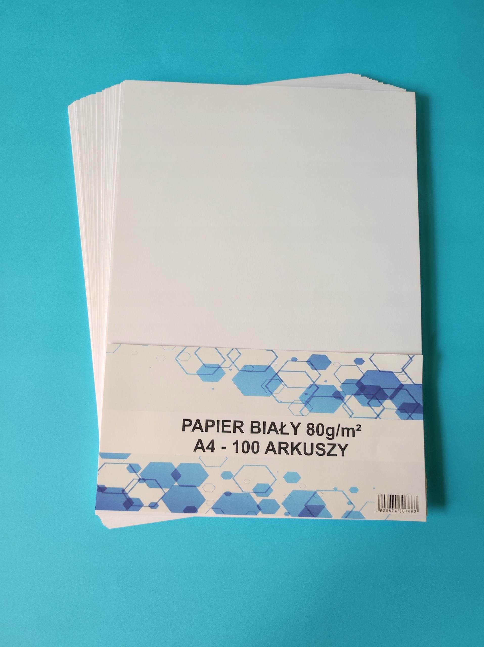 Papier Ksero Biały, A4/100 Arkuszy 80G - Ceny i opinie - Ceneo.pl