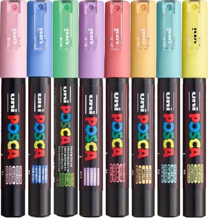 Posca Marker Pc-1M Zestaw Pastelowych - Ceny i opinie - Ceneo.pl