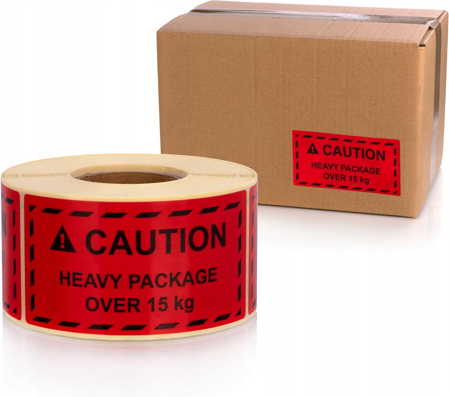 Etykiety Caution- Heavy Package Over 15Kg 500Szt - Ceny i opinie - Ceneo.pl