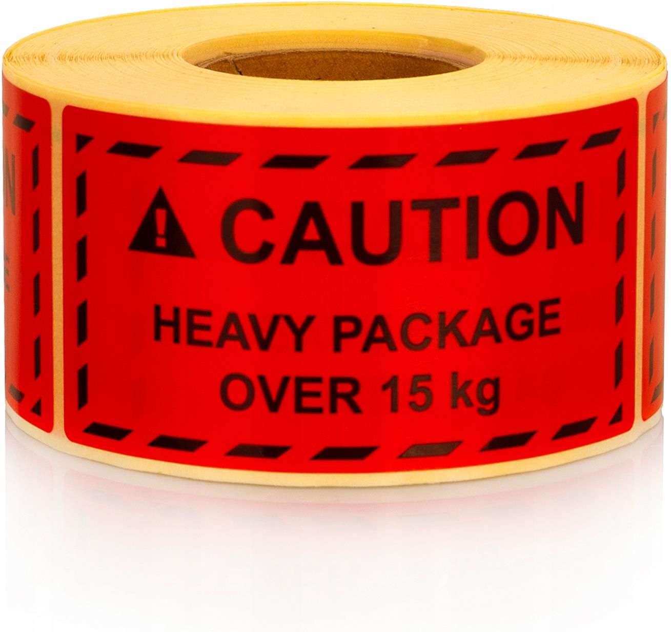 Etykiety Caution- Heavy Package Over 15Kg 500Szt - Ceny i opinie - Ceneo.pl