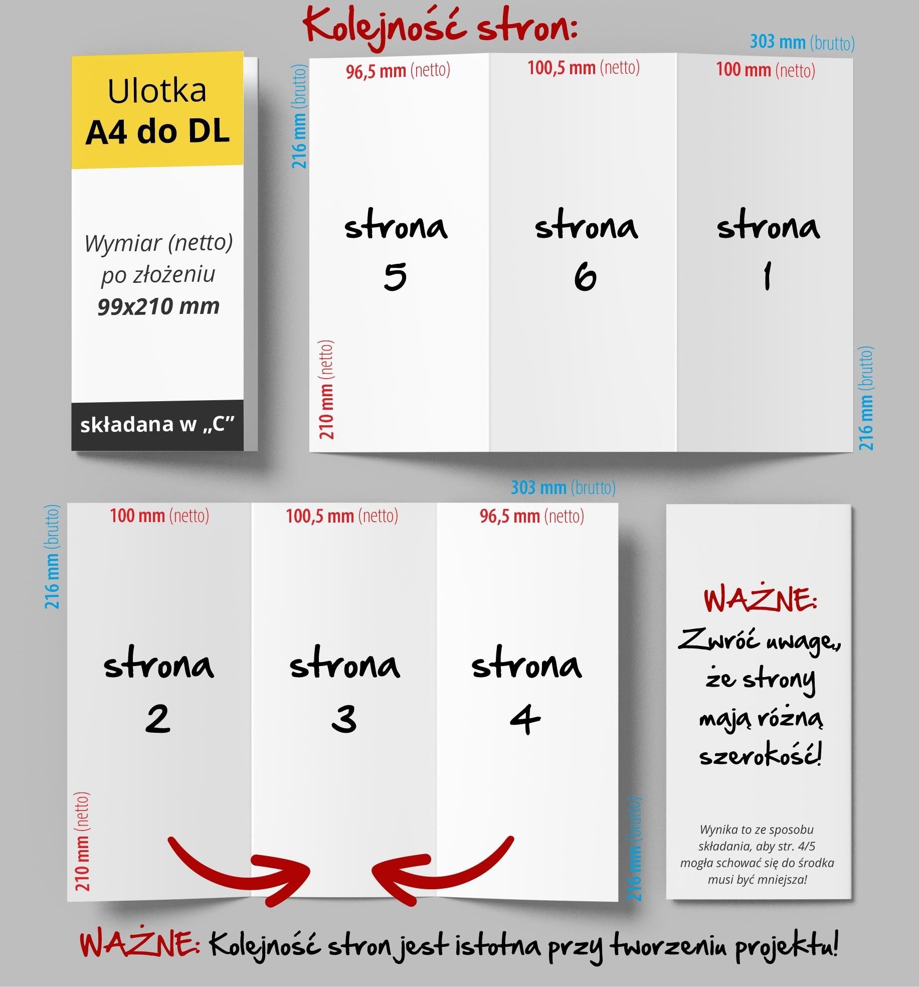 Ulotka Ulotki Składane A4 Do Dl W C 150G 200 Szt. - Ceny i opinie ...