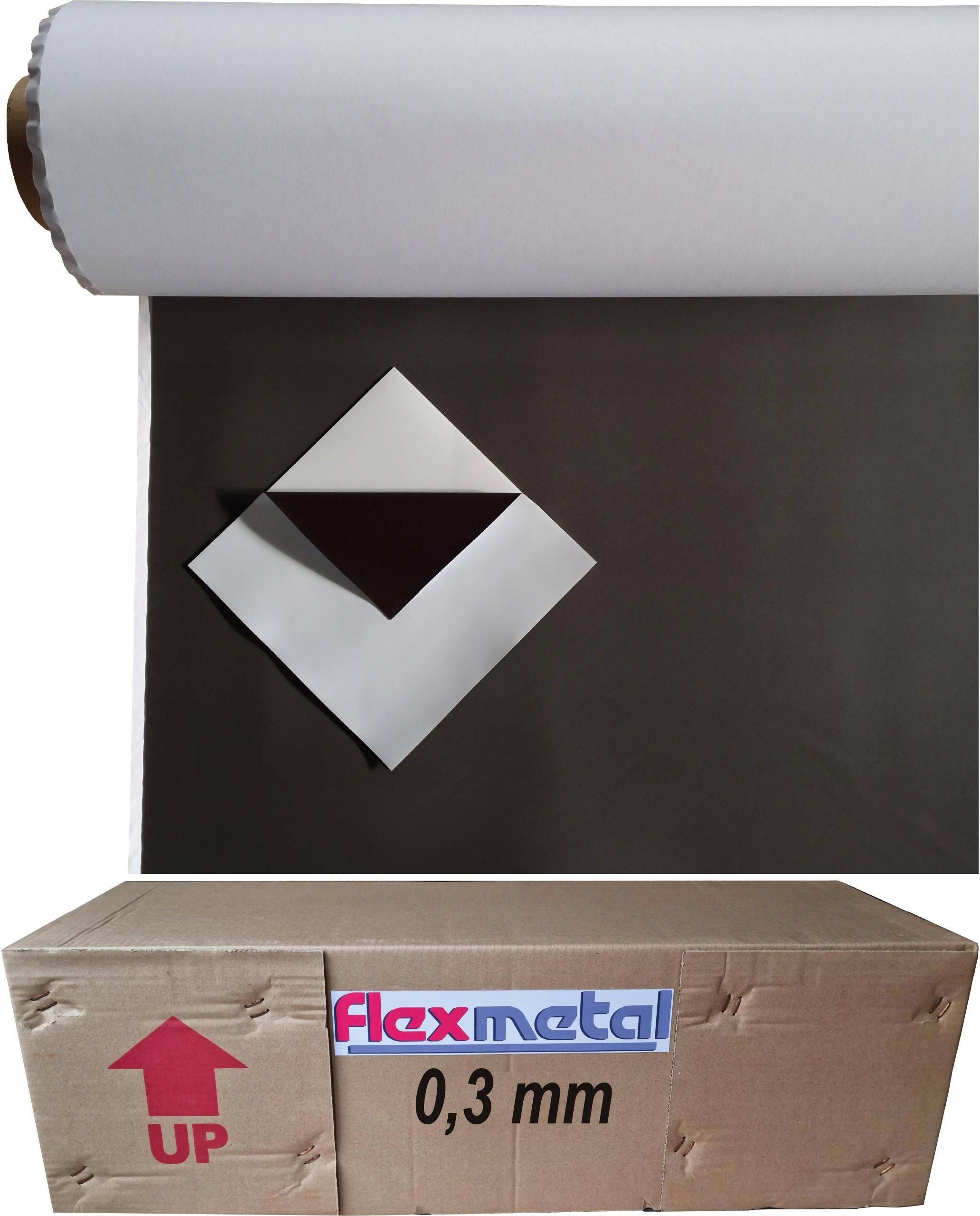 Folia Ferromagnetyczna Flexmetal 0,3 Z Klejem - Ceny i opinie - Ceneo.pl