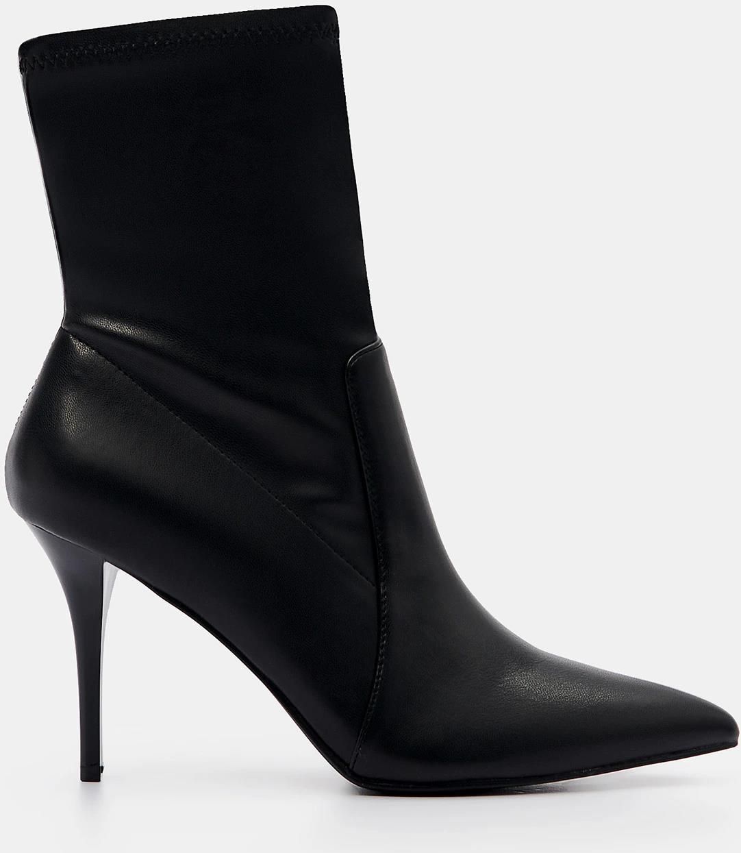 Mohito - Botki na szplice - Czarny - Ceny i opinie - Ceneo.pl