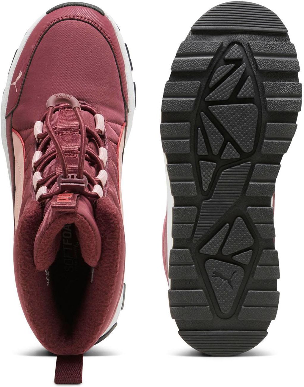 Dziecięce Buty zimowe Puma Puma Evolve Boot JR 39264404 – Bordowy ...