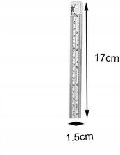 Linijka Cm Skala W Centymetrach Nierdzewna 15Cm - Ceny i opinie - Ceneo.pl