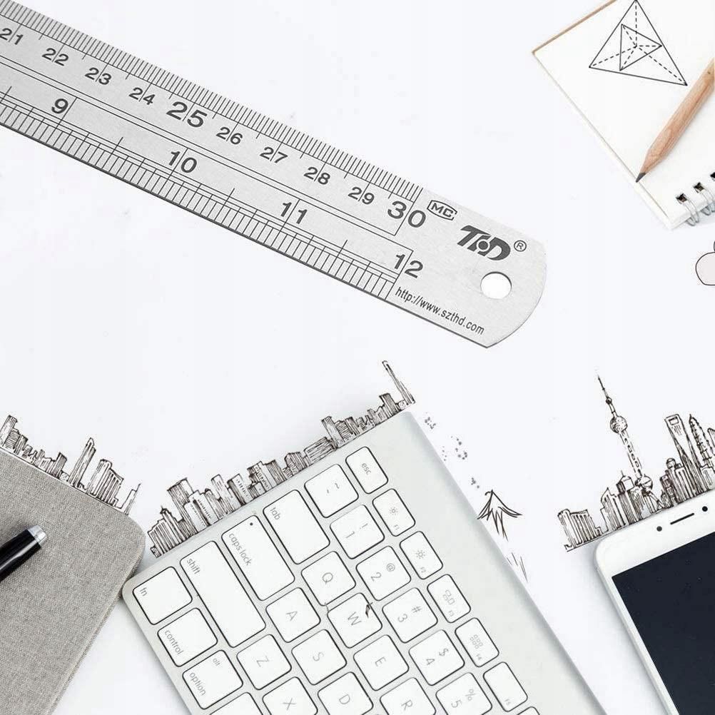 Linijka Cm Skala W Centymetrach Nierdzewna 15Cm - Ceny i opinie - Ceneo.pl