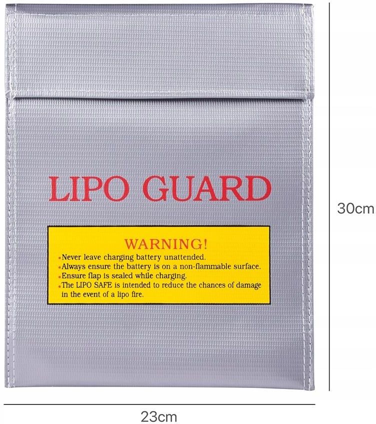 Torba Ochronna Lipo Guard Lipo Safe 23X30Cm - Ceny i opinie - Ceneo.pl