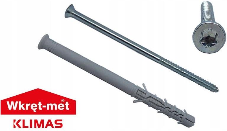 Klimas Wkręty Kps-Fast 12X260Mm - Opinie i ceny na Ceneo.pl