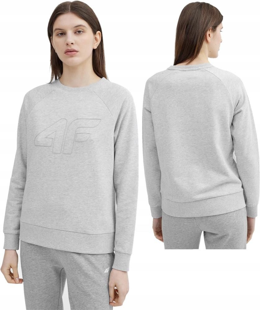 Sportowa damska bluza dresowa 4F F370 szary XS - Ceny i opinie - Ceneo.pl
