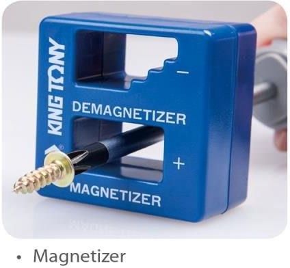 King Tony Magnetyzer Demagnetyzer Do Wkrętaków I Bitów 79B101 - opinie ...