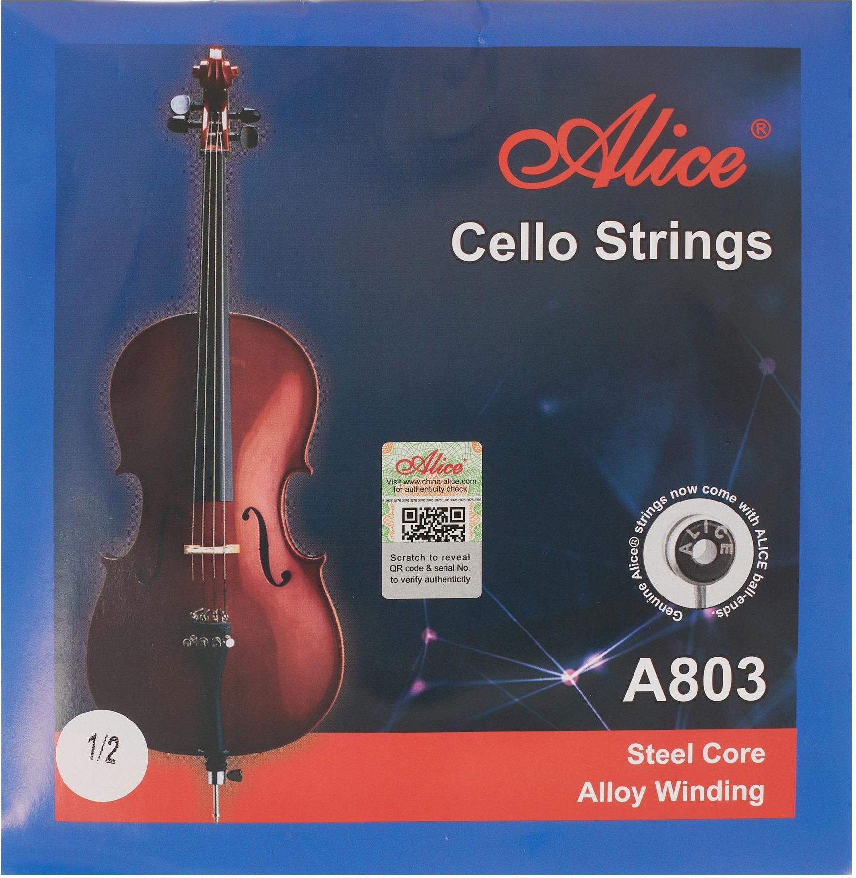 Alice A803 Basic Cello Strings 1/2 - Ceny i opinie - Ceneo.pl