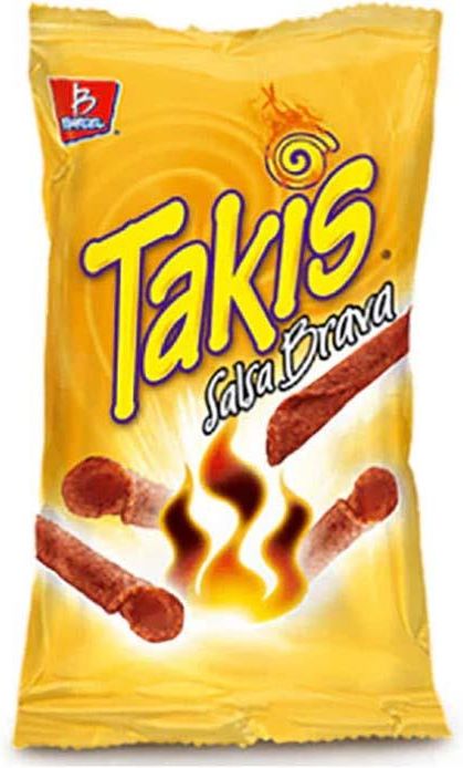 Takis Salsa Brava Super Pikantne Chipsy Kukurydziane O Smaku Salsy ...