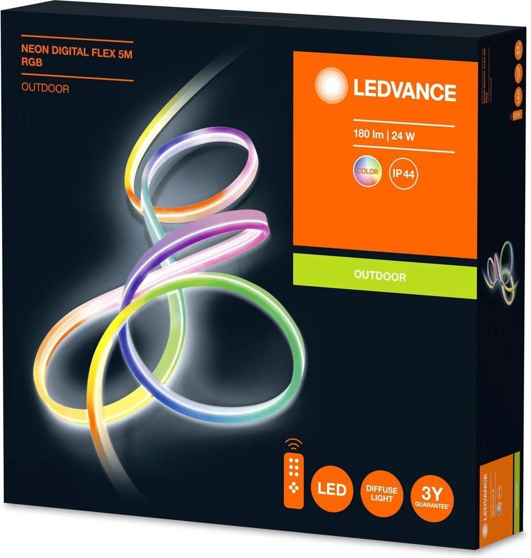 Ledvance Neon Digitalflex Remote Rgb Outdoor Led Strip Ip44 5 M ...