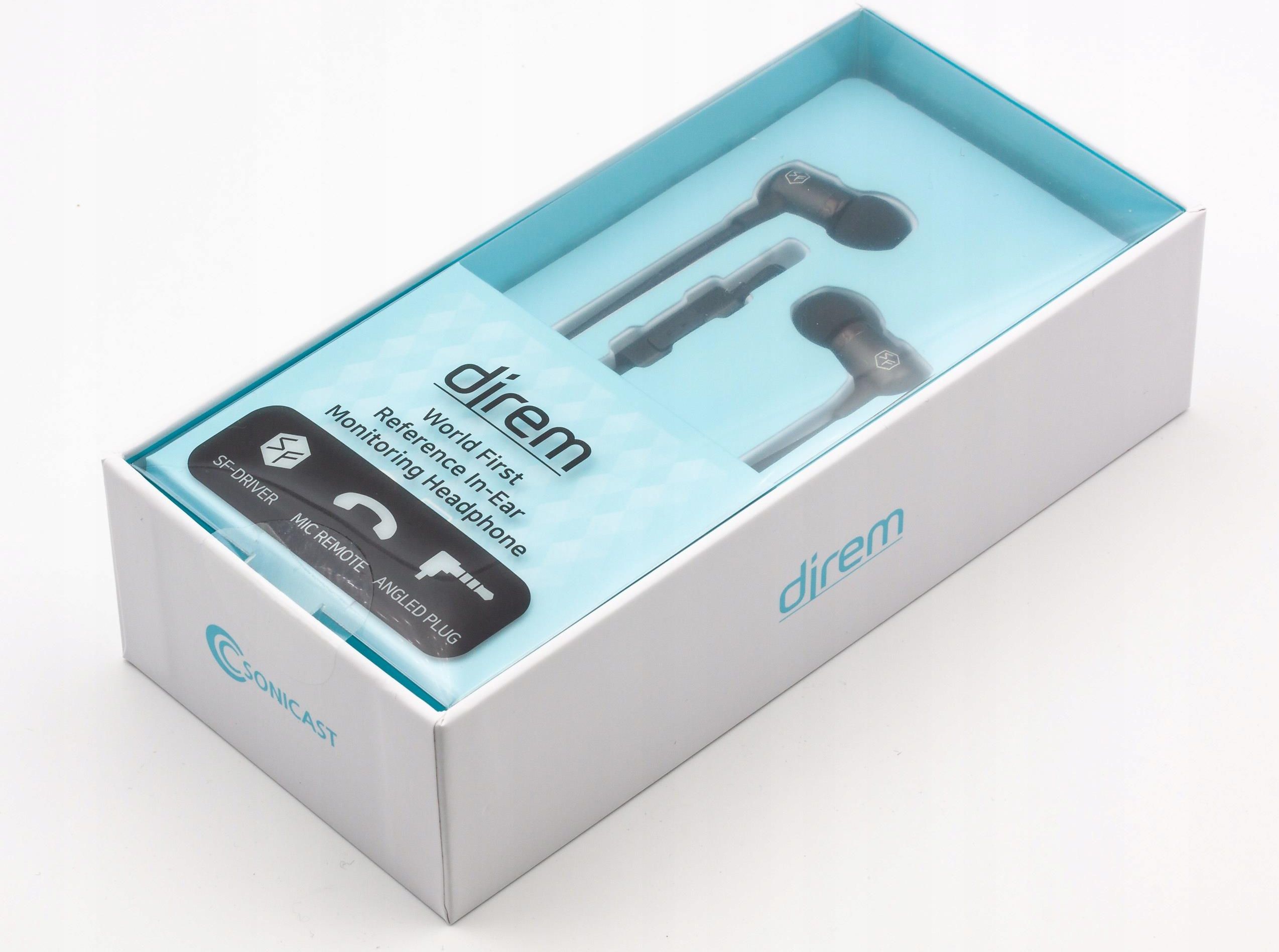 Słuchawki Sonicast Direm E3 DriverSF Czarny - Opinie i ceny na Ceneo.pl