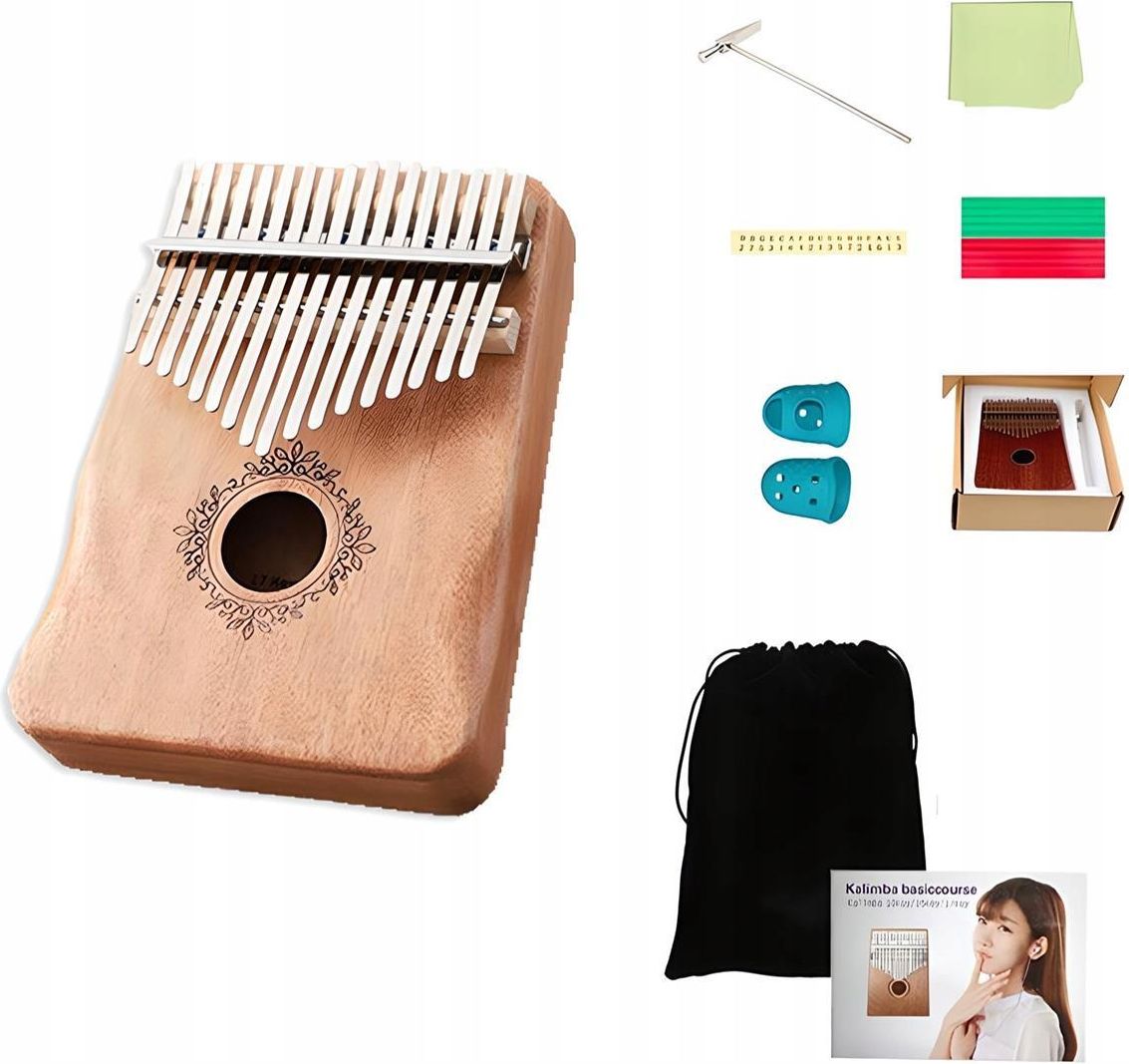 KALIMBA instrument AFRYKAŃSKI pianino ZANZA MBIRA 17 - Ceny i opinie ...
