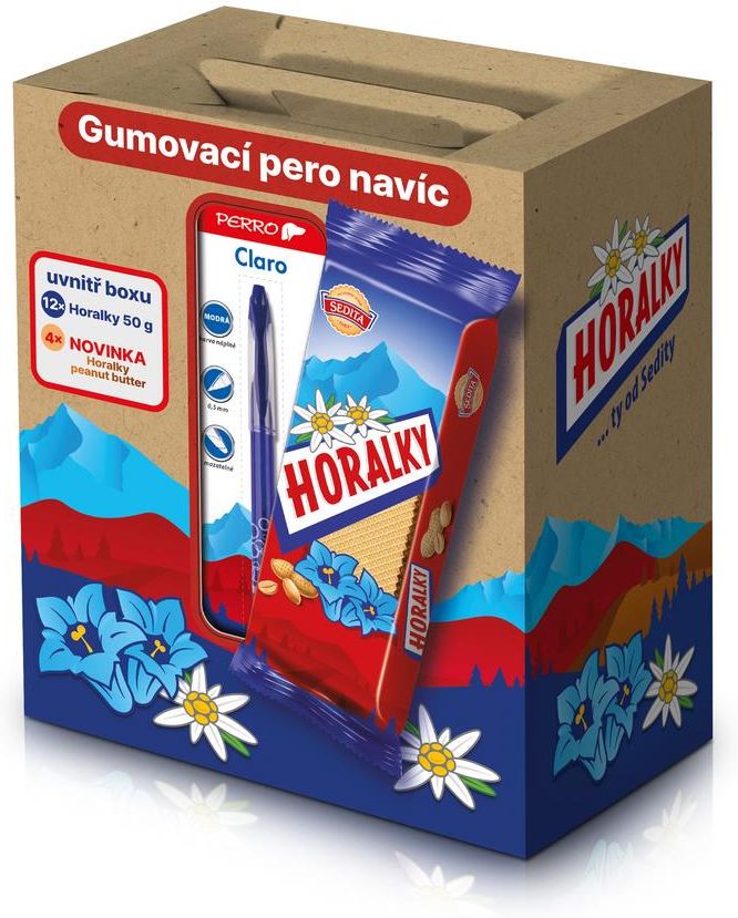 Sedita Horalky Box Wafelki 16X50g + Długopis Gumowy - Ceny i opinie ...