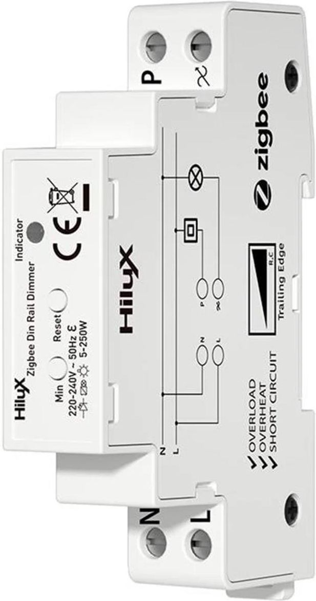 Hilux Zigbee Din Rail Dimmer 250W (5714255007350) - Opinie i atrakcyjne ...