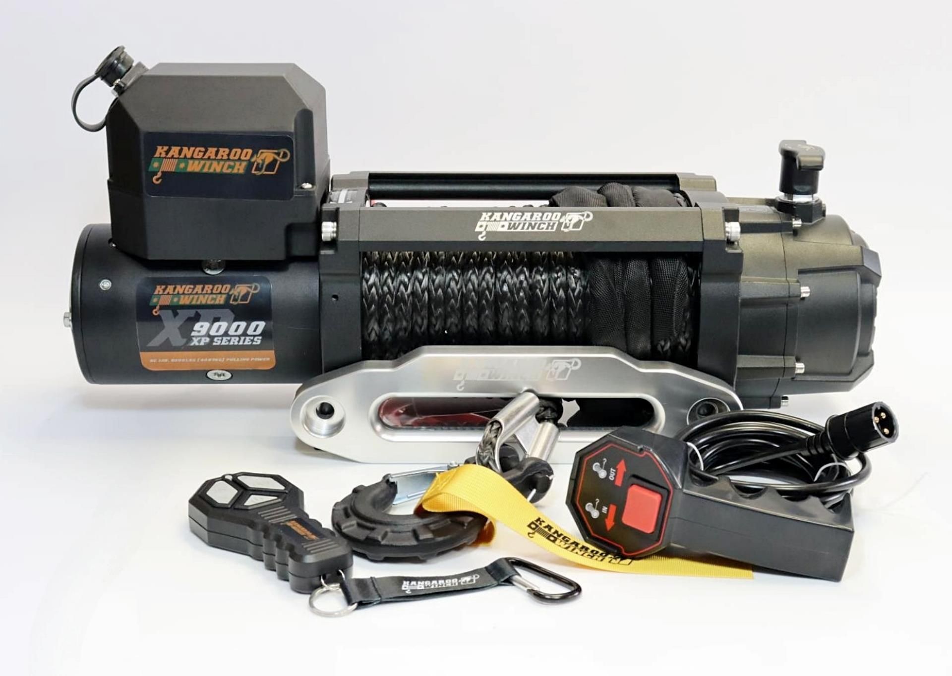 Kangaroo Winch Wyciągarka Elektryczna 9000Lbs 12V Off Road 4T - opinie ...