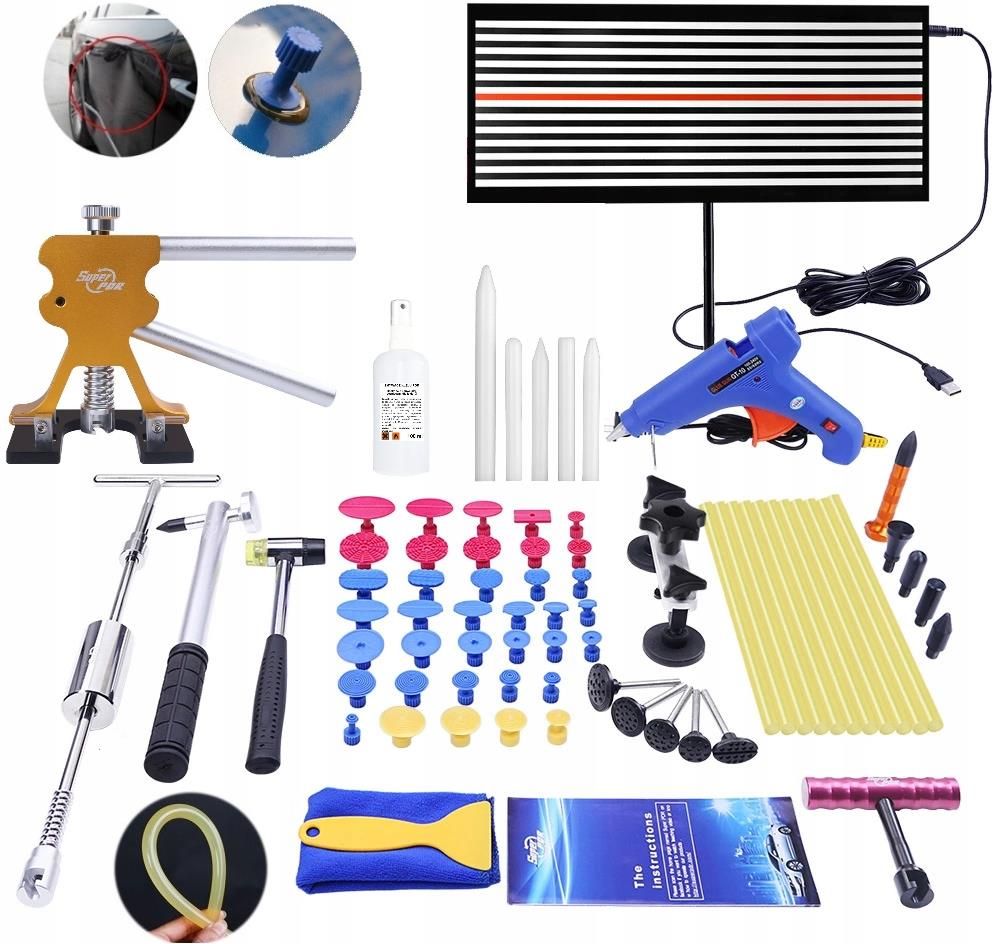 Halogen Super Pdr Zestaw Puller Pdr Gradobicie Usuwanie Wgnieceń ...