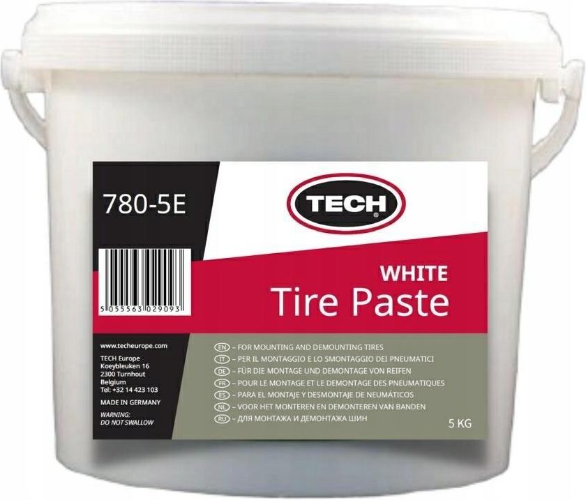 Tech Pasta Montażowa Do Opon 5 Kg Biała Std - Opinie i ceny na Ceneo.pl