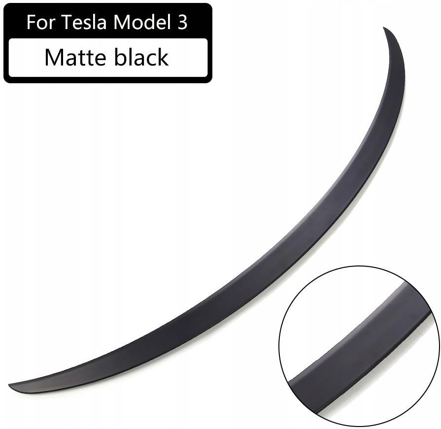 3F Quality 2023 Dla Modelu Tesli Y Model 3 Spoiler Rodzaj Wę - Opinie i ...