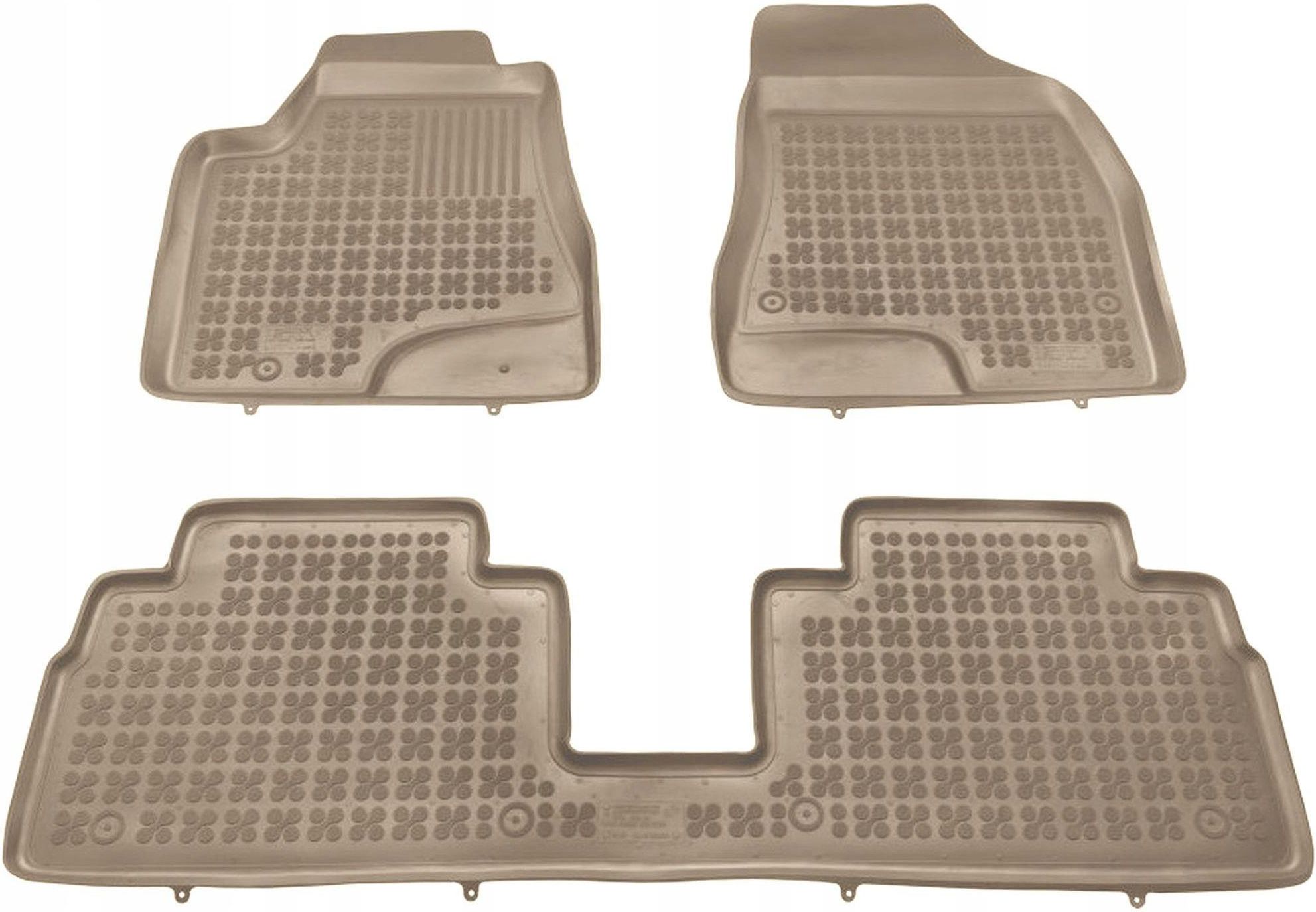 Dywanik samochodowy Rezaw Plast Rezaw Plast Dywaniki Gumowe Beżowe ...