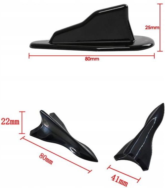 3F Quality Dach Dachowy Styl Shark Fin Style Do Akcesoriów Bm - Opinie ...