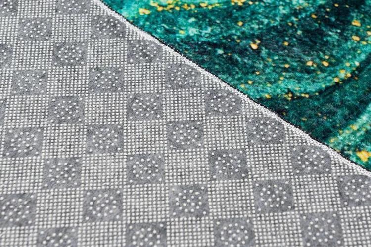 Profeos Zielono Złoty Dywan W Stylu Glamour Valano 3x 160x230 32956. ...