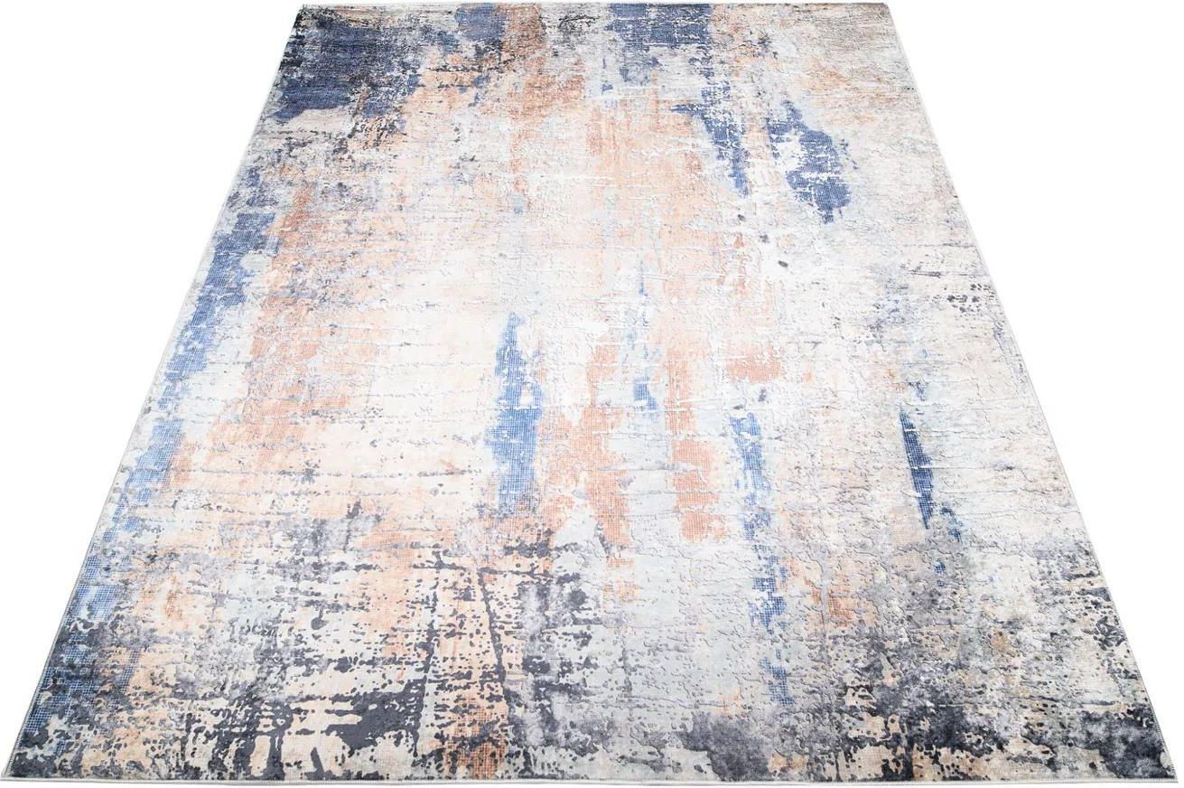 Profeos Brązowo Beżowy Przecierany Dywan W Stylu Loft Befadi 6x 140x200 ...