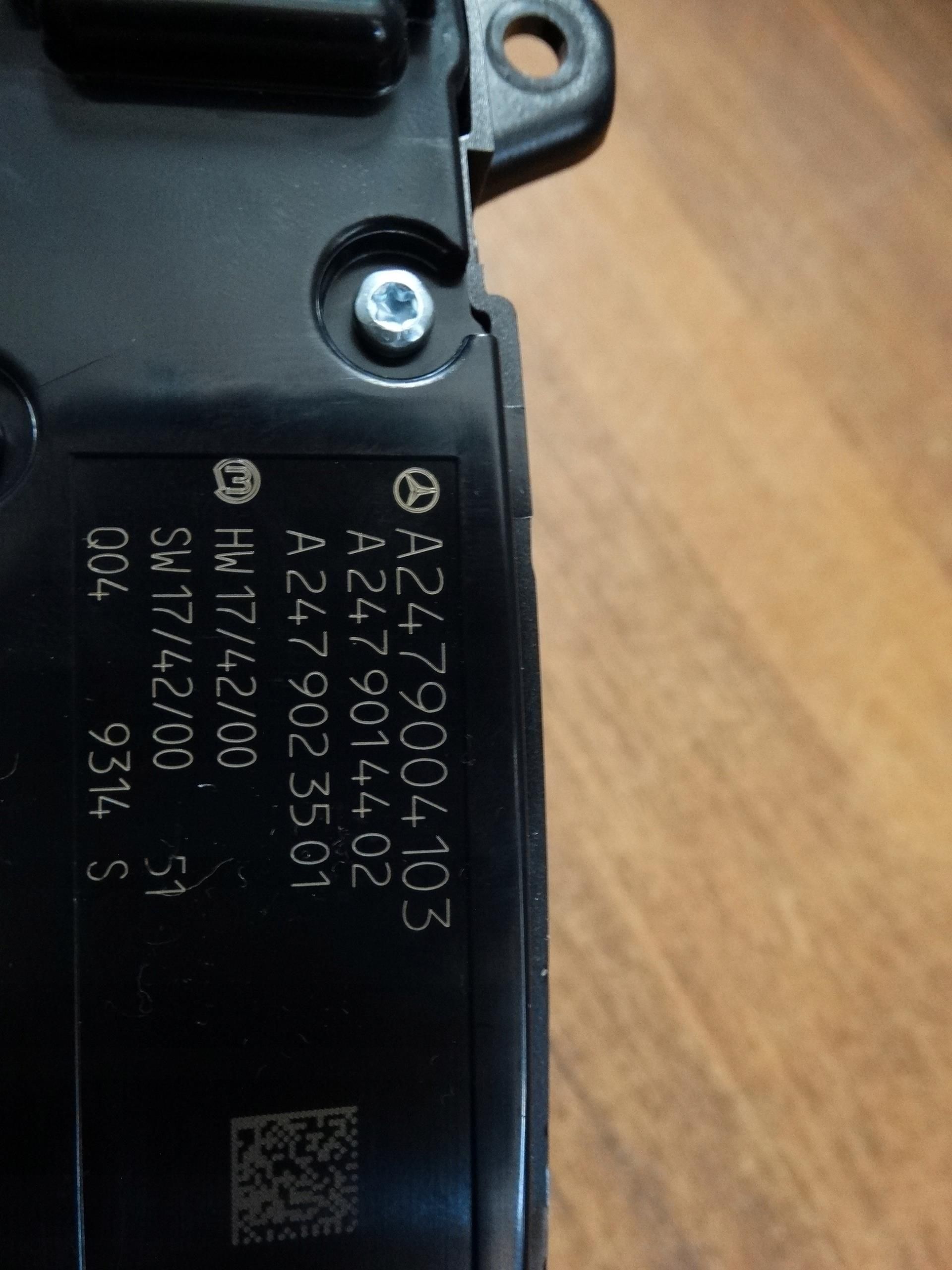 Mercedes Benz Oe Mercedes Benz Panel Sterowania A2479004103 - Opinie i ...