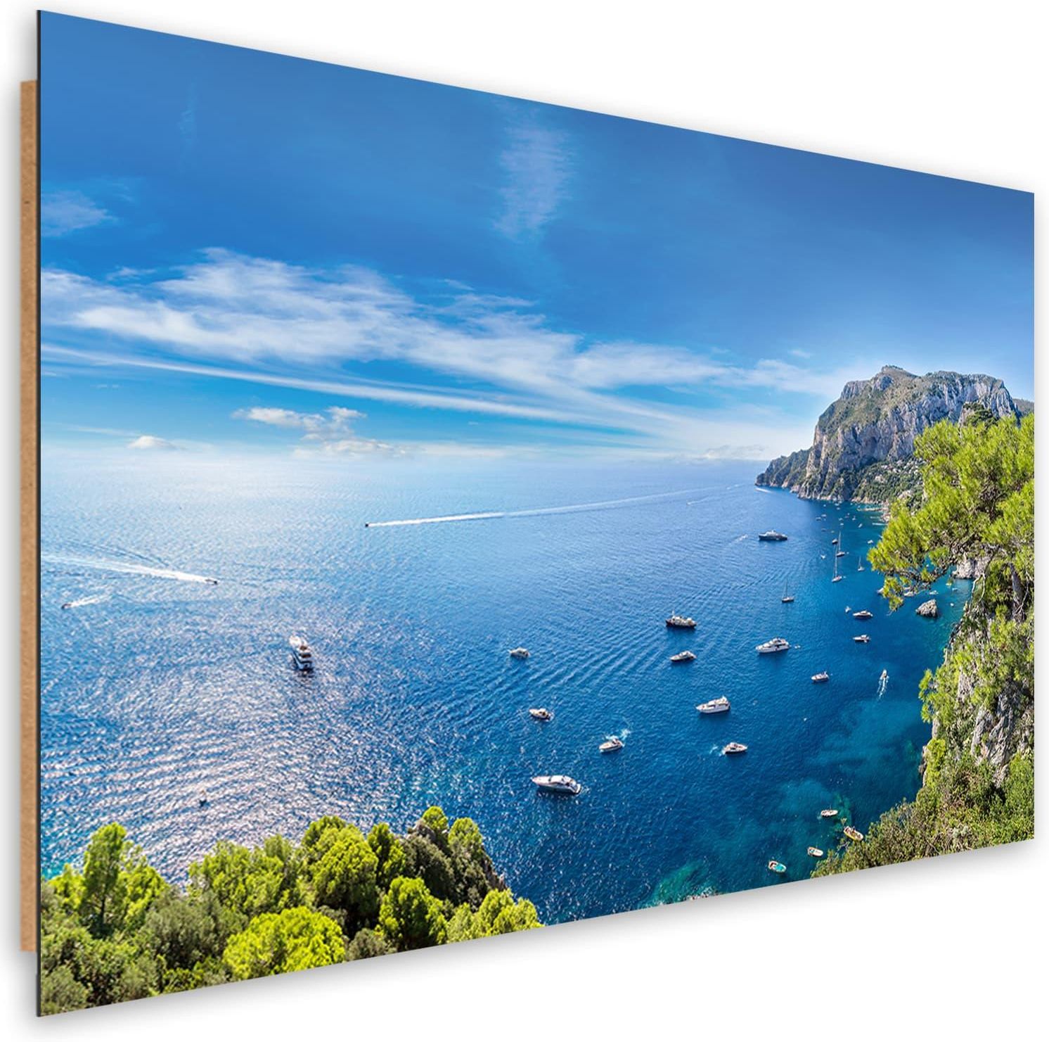 Feeby Obraz Deco Panel Panorama Wyspy Morze Statki 60x40 1493428 ...