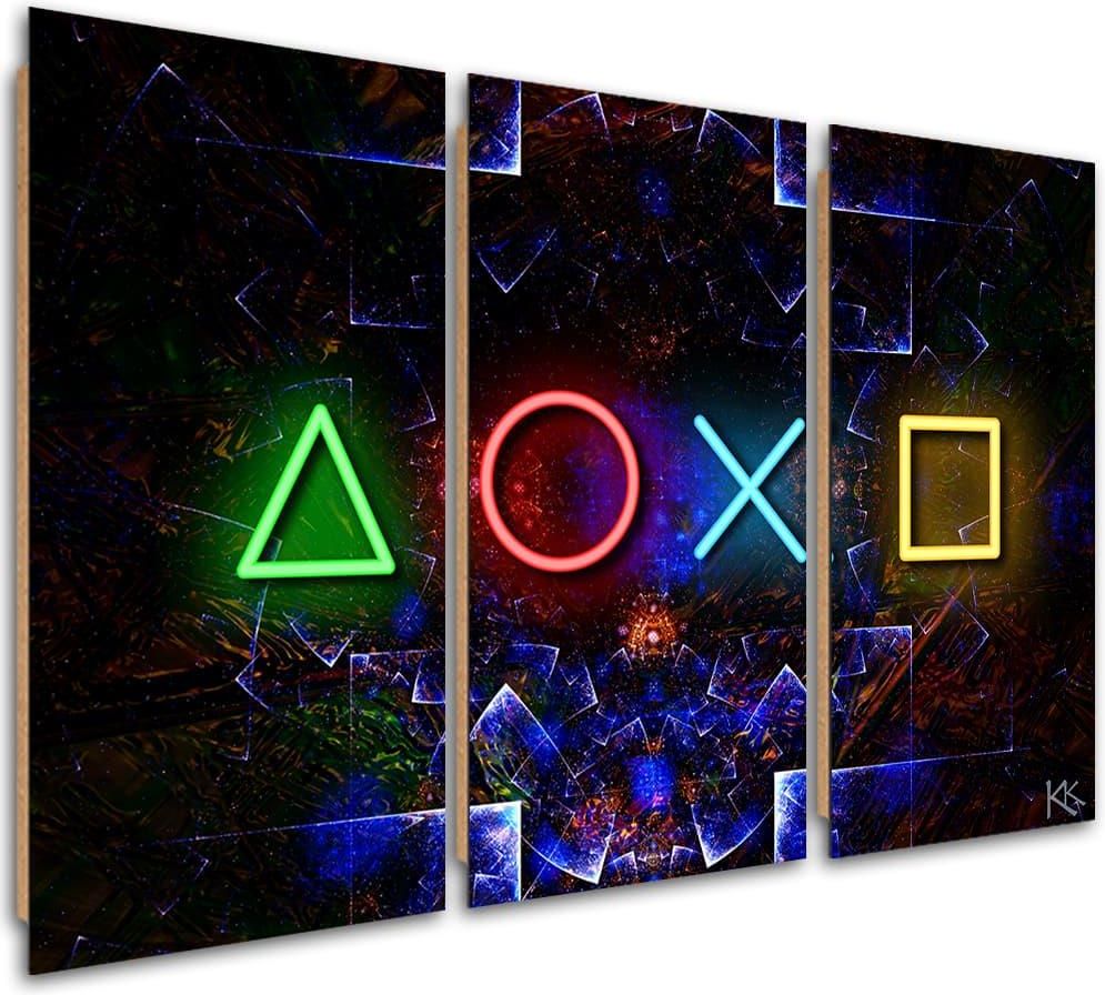Feeby Obraz Trzyczęściowy Deco Panel Konsola Do Gry 150x100 1494920 ...