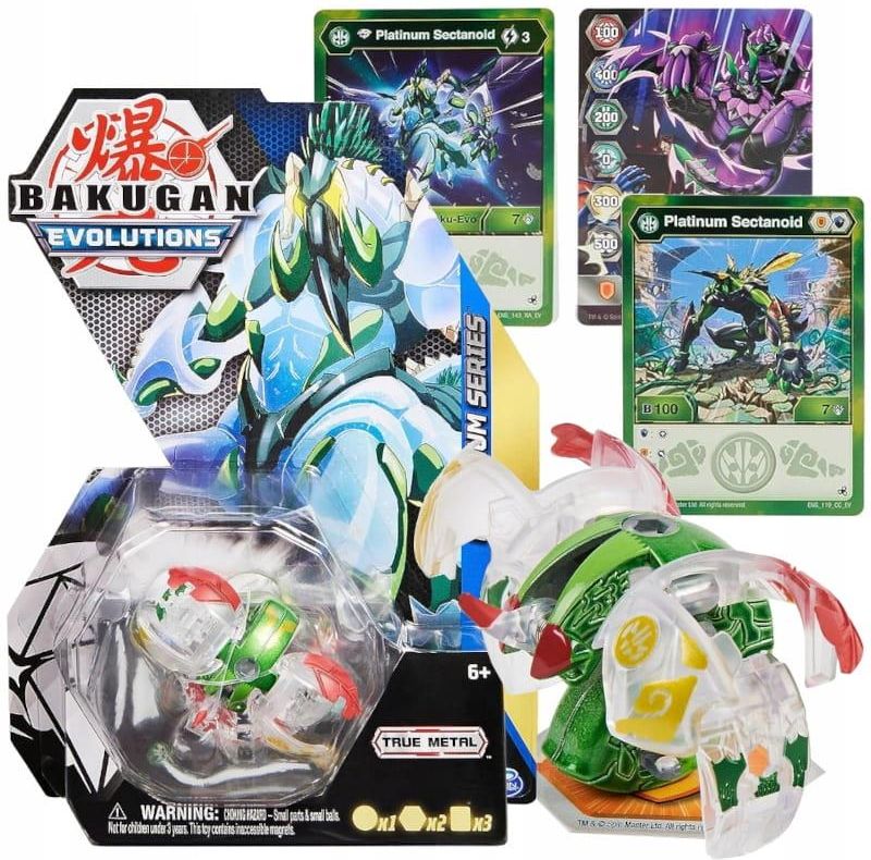 BAKUGAN EVOLUTIONS METAL KULA FIGURKA BITEWNA 6+ - Ceny i opinie - Ceneo.pl