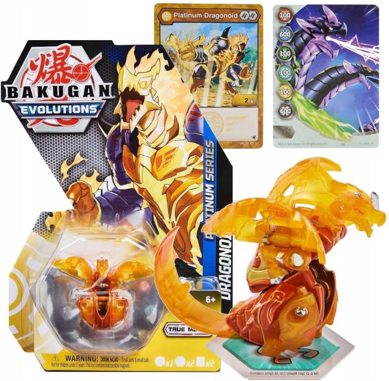 BAKUGAN EVOLUTIONS METAL KULA FIGURKA BITEWNA 6+ - Ceny i opinie - Ceneo.pl