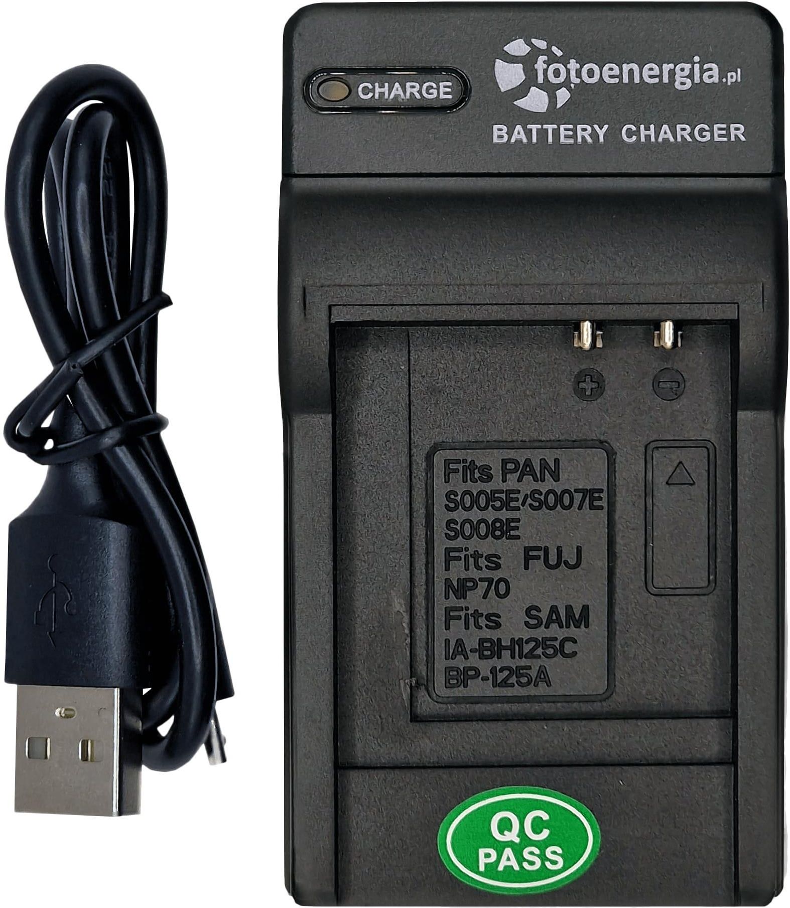 Bateria IA-BP125A do Samsung HMX-M20SP HMX-Q10 [1250 mAh] + ładowarka ...