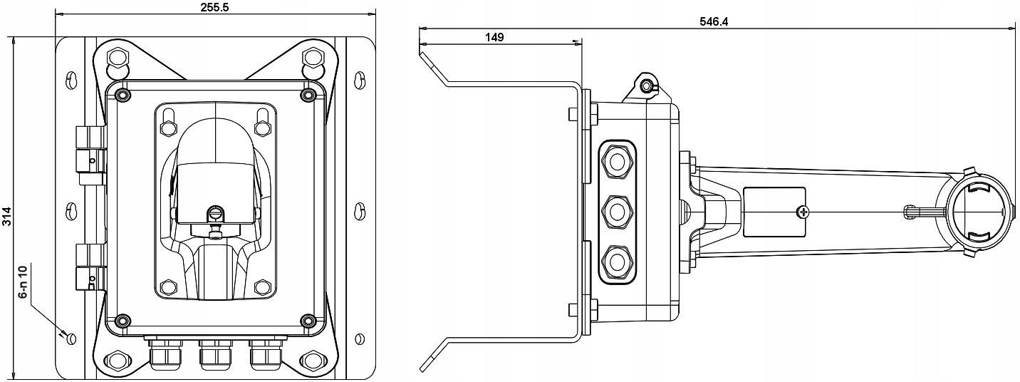 Hikvision Uchwyt Ds-1602Zj-Box-Corner (DS1602ZJBOXCORNER) - Akcesoria ...