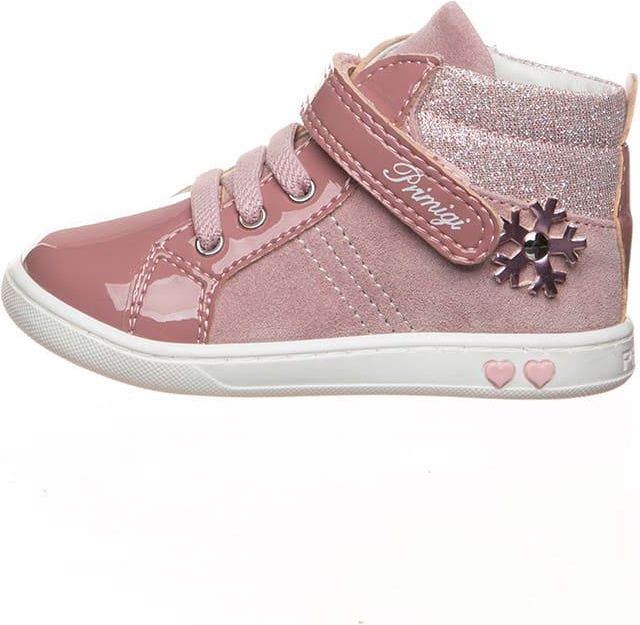 Primigi Skórzane sneakersy w kolorze jasnoróżowym - Ceny i opinie ...