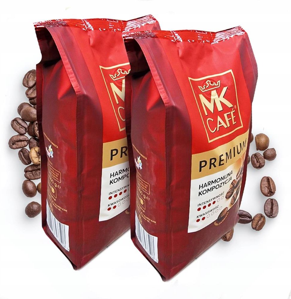 Kawa Mk Cafe Premium Harmonijna Ziarnista 2X1kg - Ceny i opinie - Ceneo.pl