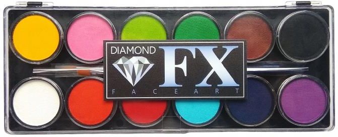 Diamond Fx Paleta Farb Malowania Twarzy I Ciała - Ceny i opinie - Ceneo.pl