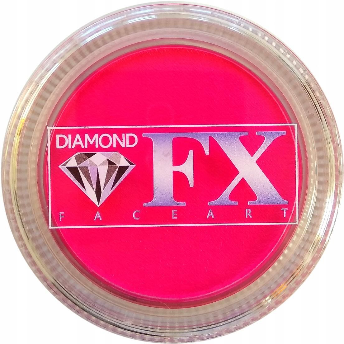 Diamond Fx Neon Różowa Uv Farba Do Twarzy I Ciała - Ceny i opinie ...