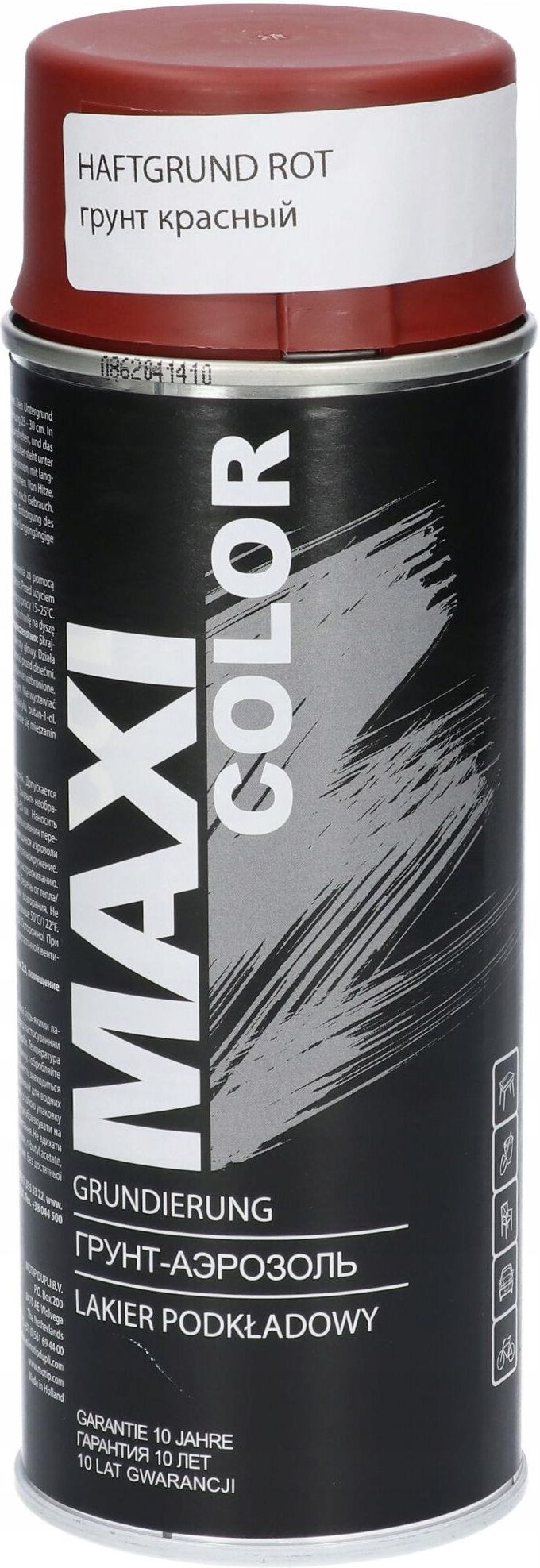 Maxi Color Podkład Akrylowy 400ml Czerwony - Opinie i ceny na Ceneo.pl
