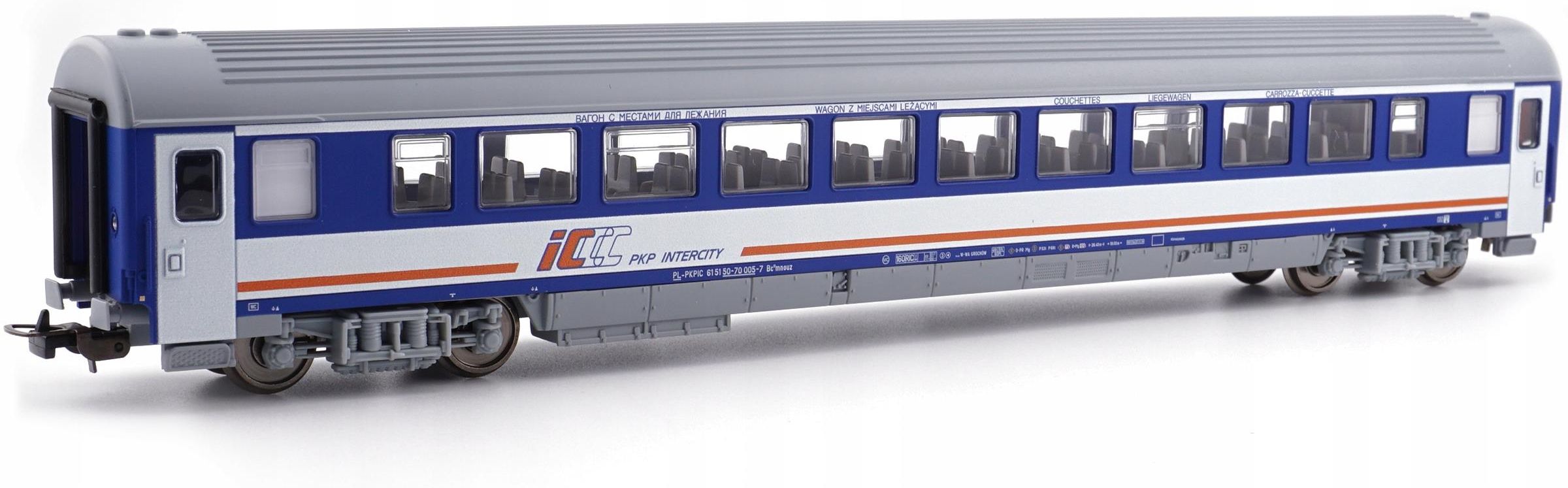 Piko Wagon Osobowy Pkp Intercity Ic H0 1:87 - Ceny i opinie - Ceneo.pl