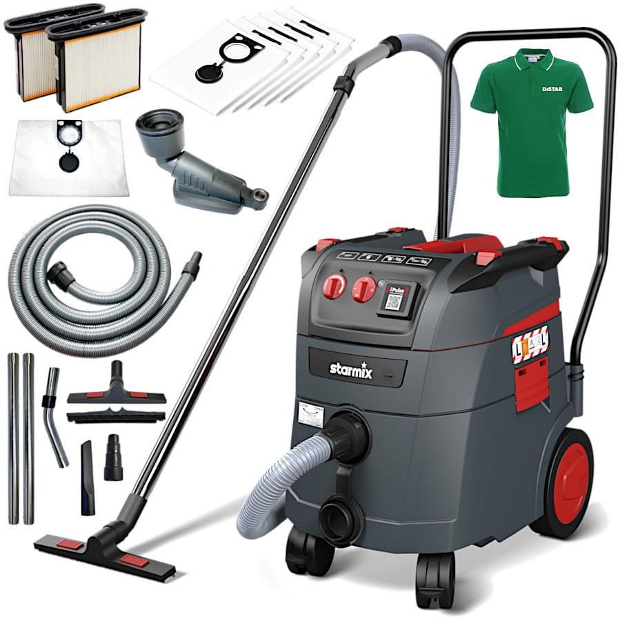 Starmix Odkurzacz Przemysłowy Ipulse L-1635 Top + Przystawka Bohrfixx ...