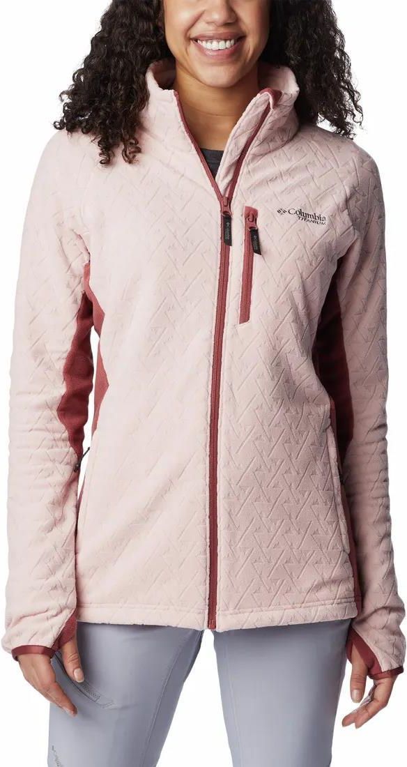 Columbia Bluza Rozpinana Titan Pass 3.0 Full Zip Fleece Damska Różowy - Ceny i opinie - Ceneo.pl
