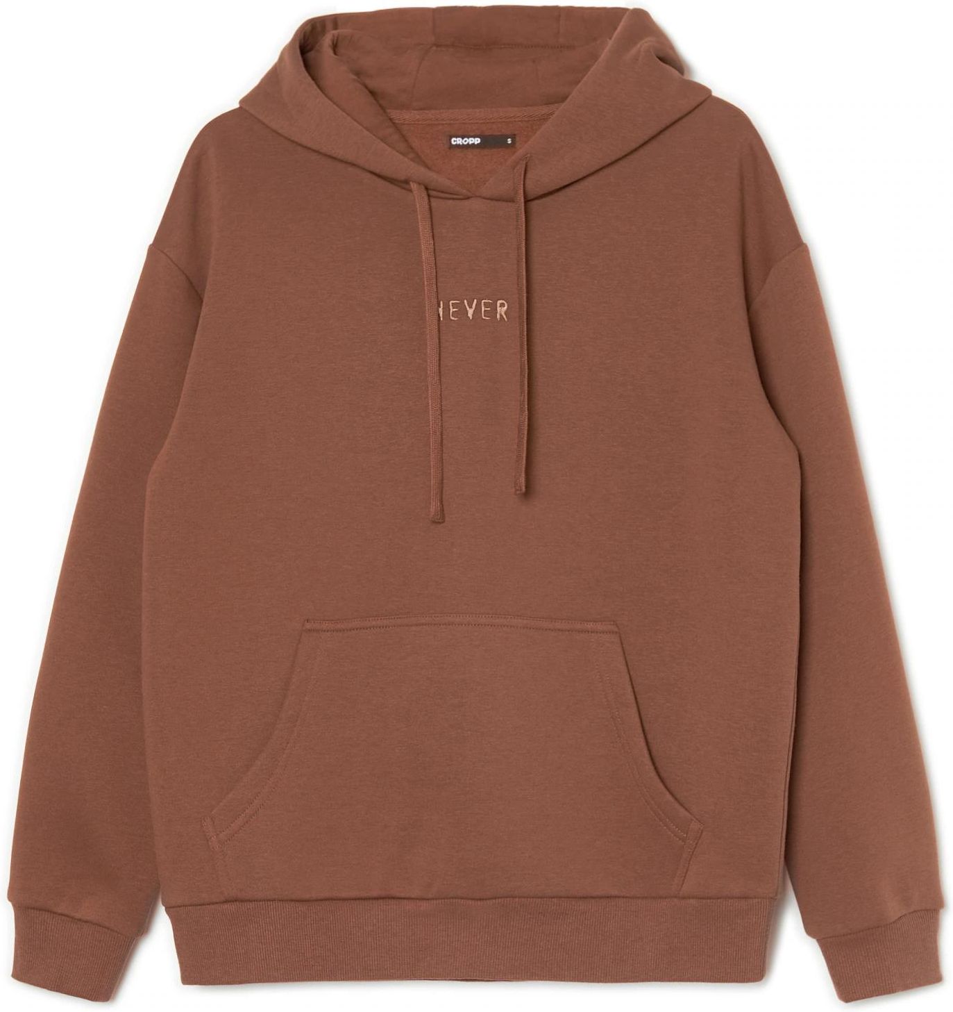 Cropp - Brązowa bluza z kapturem - Brązowy - Ceny i opinie - Ceneo.pl